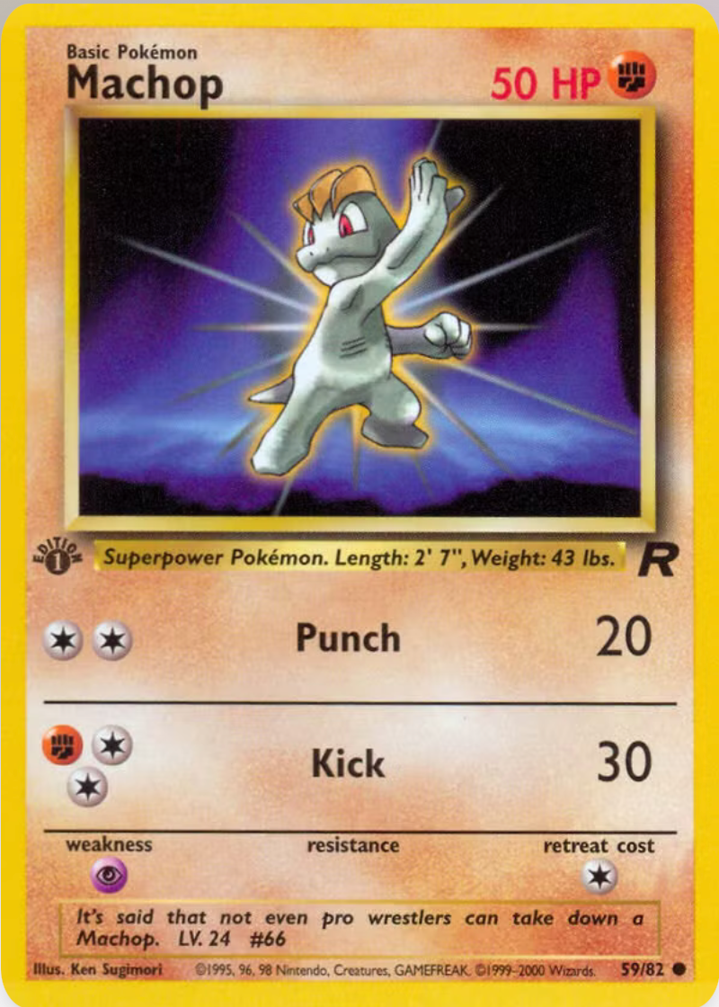 Machop - Normal – Gengar Store