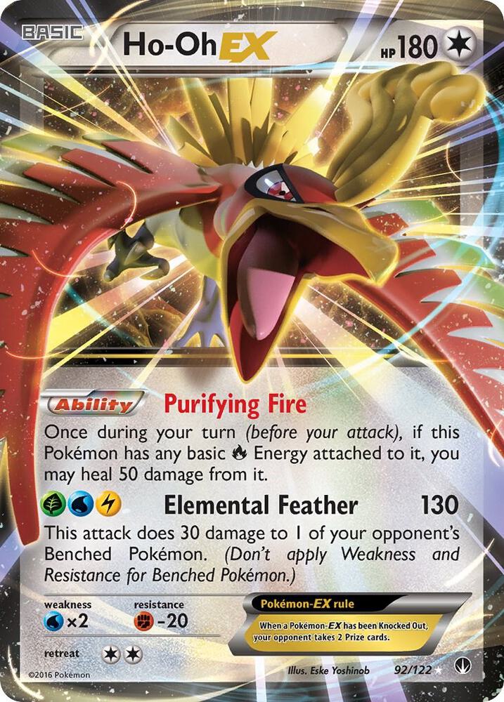 Ho-Oh EX - XY - BREAKpoint (BKP) – Gengar Store